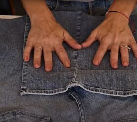 No Sewing Needed for this DIY Denim Skirt | Upstyle