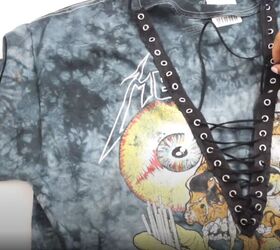 Stay On Trend With This Diy Lace Up Shirt Upstyle