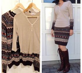 How to Upcycle a T-Shirt With Sweater Sleeves | Upstyle