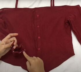 From Old to New: DIY Off-the-Shoulder Top | Upstyle