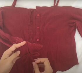 From Old to New: DIY Off-the-Shoulder Top | Upstyle