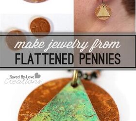 How to Make Jewelry From Flattened Pennies | Upstyle