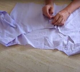 Fun Thrift Flip: Transform a Men’s Shirt into a Cute Drawstring Top ...