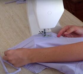 Fun Thrift Flip: Transform a Men’s Shirt into a Cute Drawstring Top ...