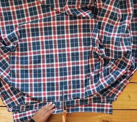 Shirt Refashion 101: Make a Unique 3-Way Plaid Dress | Upstyle