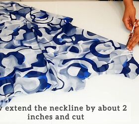 How to Make a Circle Dress With Cute Cold-Shoulder Sleeves | Upstyle