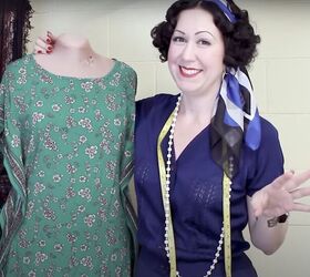 Turn a 3 Dollar Thrift into a Vintage Blouse | Upstyle