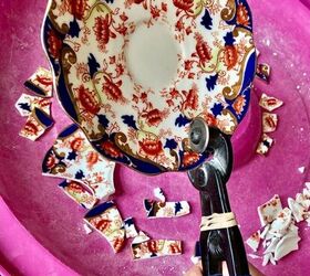 How to Create Earrings From Ceramic Plates | Upstyle