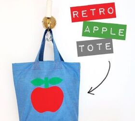 How To: Retro Apple Tote Bag | Upstyle