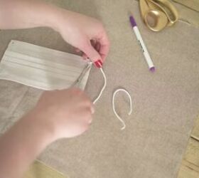 Make a Fabulous DIY Mask from an Old Mask | Upstyle