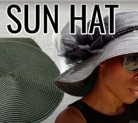 How to Make a DIY Sun Hat from Placemats | Upstyle
