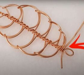 DIY Leaf Pendant from Wire | Upstyle