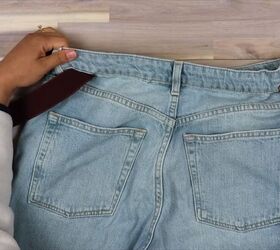 Taking in Jeans at the Waist: How to Make a Pants Waist Smaller Hack ...