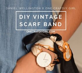 Vintage Scarf Band DIY | Upstyle
