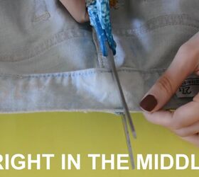 How to Downsize Jeans Easy Tutorial | Upstyle