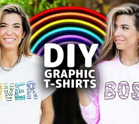 Simple DIY Graphic T-Shirt | Upstyle