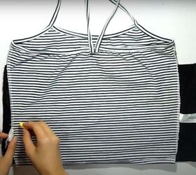 How to Make 2 Different DIY Crop Tops Out of 1 Old Shirt | Upstyle