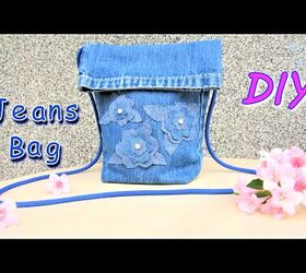 Easy DIY Denim Purse Tutorial | Upstyle