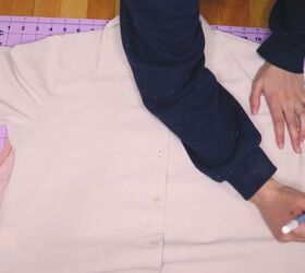 How to Make a Top From a Men's Shirt: DIY Vintage Blouse Tutorial | Upstyle
