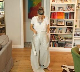 These Stunning DIY Wrap Pants Look So Chic in the Summer | Upstyle