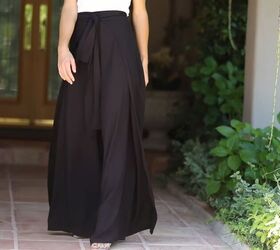 These Stunning DIY Wrap Pants Look So Chic in the Summer | Upstyle