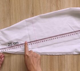 Make This Cute Puff Sleeve Crop Top Out of An Old Men's Shirt | Upstyle