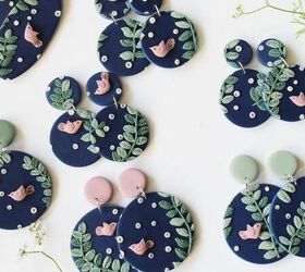 Make Some Pretty Bird Earrings With This Polymer Clay Slab Tutorial ...