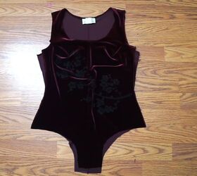 How to Make a Bodysuit From a Dress - Easy DIY Bodysuit Tutorial | Upstyle