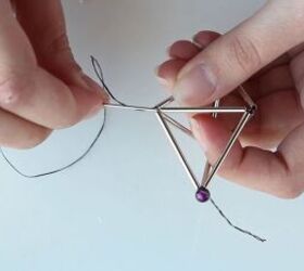 This DIY Geometric Necklace is Cool, Simple & So Easy to Make | Upstyle