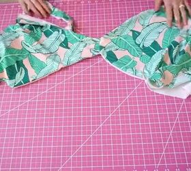 Ready for the Beach? Try Making This Deep V-Neck DIY Bathing Suit | Upstyle