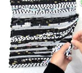 How to Make a Laptop Bag Out of an Old Rag Rug - Super Easy Tutorial ...