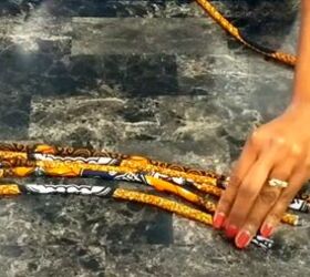 How to Make an African Fabric Rope Necklace - Quick & Simple Tutorial ...