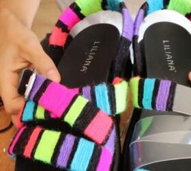 Ready for a Unique Yarn Bomb? Here's How to Make Funky DIY Sandals ...