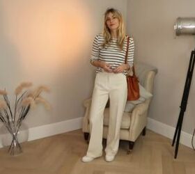 10 Classic Breton Top Outfits for Your Inner French Woman | Upstyle