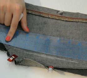 Got Old Jeans Lying Around? Make This Cute DIY Denim Top | Upstyle