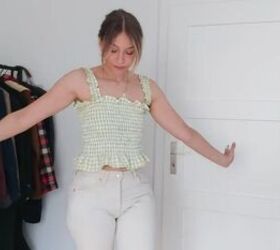 How to Make a Super-Cute DIY Two-Piece Pants Set in Gingham | Upstyle