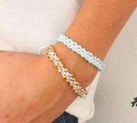 5 Cute Square Knot Friendship Bracelet Ideas With Beads & Chains | Upstyle