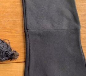 How to Make Trendy DIY Stacked Pants Out of 2 Pairs of Sweatpants | Upstyle