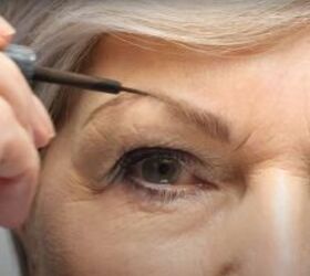 How to Properly Define Eyebrows Over 50 - Makeup for Mature Faces | Upstyle