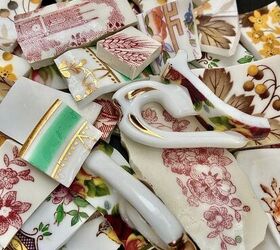 How to Make a Pretty Keyring From Old Crockery | Upstyle