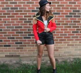 How to Easily Make a DIY Ringleader Costume for Halloween | Upstyle