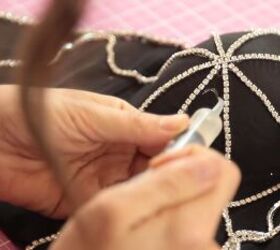 How to Make a Sexy & Sparkly DIY Spider Web Costume for Halloween | Upstyle