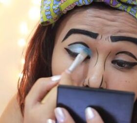 How to Easily Do Fun Female Pop Art Makeup With Your Regular Makeup ...