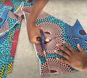 How to Make an Ankara Dress With a Pretty Ruffle Hem & Sleeves | Upstyle