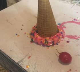 How to Do Cute Ice Cream Makeup With Face Paint & Modeling Clay | Upstyle