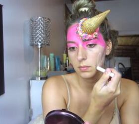 How to Do Cute Ice Cream Makeup With Face Paint & Modeling Clay | Upstyle