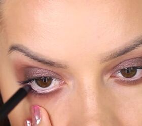 How to Do Intricate Masquerade Mask Makeup With Liquid Eyeliner | Upstyle