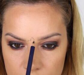 How to Do Intricate Masquerade Mask Makeup With Liquid Eyeliner | Upstyle