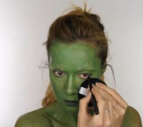 How to Do Perfect "Guardians of the Galaxy" Gamora Face Makeup | Upstyle