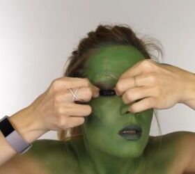 How to Do Perfect "Guardians of the Galaxy" Gamora Face Makeup | Upstyle